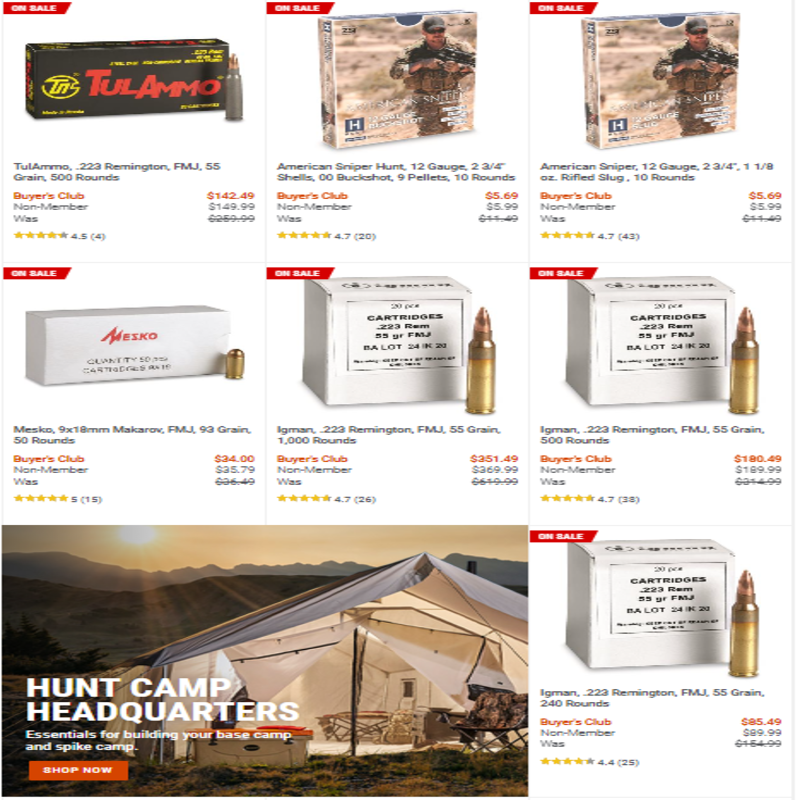 Ammo Deals | Ammunition for Sale from top retailers.